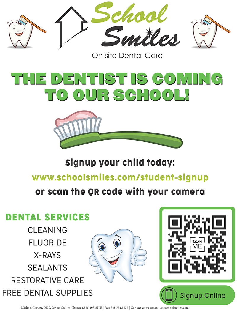 School Smiles Registration Open