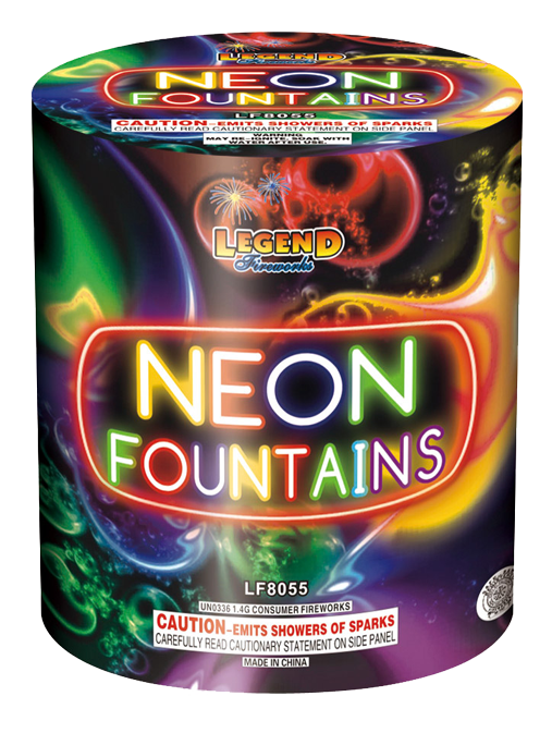 Neon Fountain