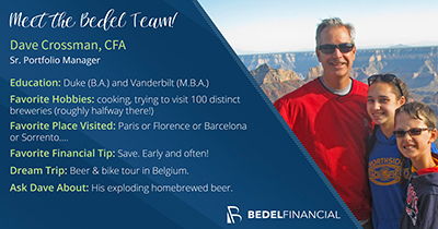 David Crossman, CFA | Bedel Financial