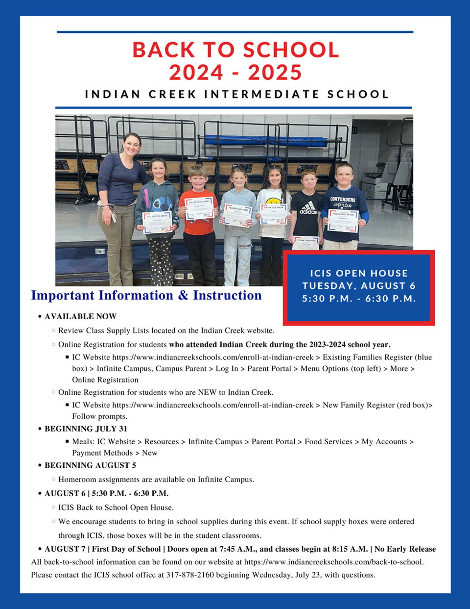 Back to School 2024-2025