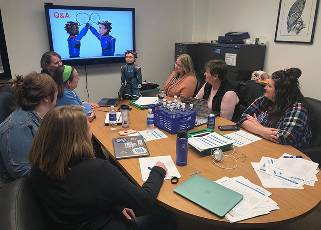 'Milo' Robot Helps With Behavior