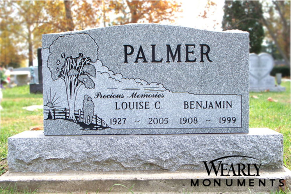 Traditional Upright Memorials