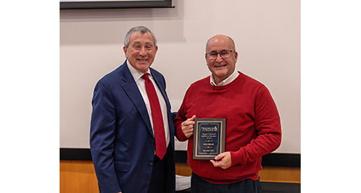 25-Year Employee Honored with Top Franklin College Service Award