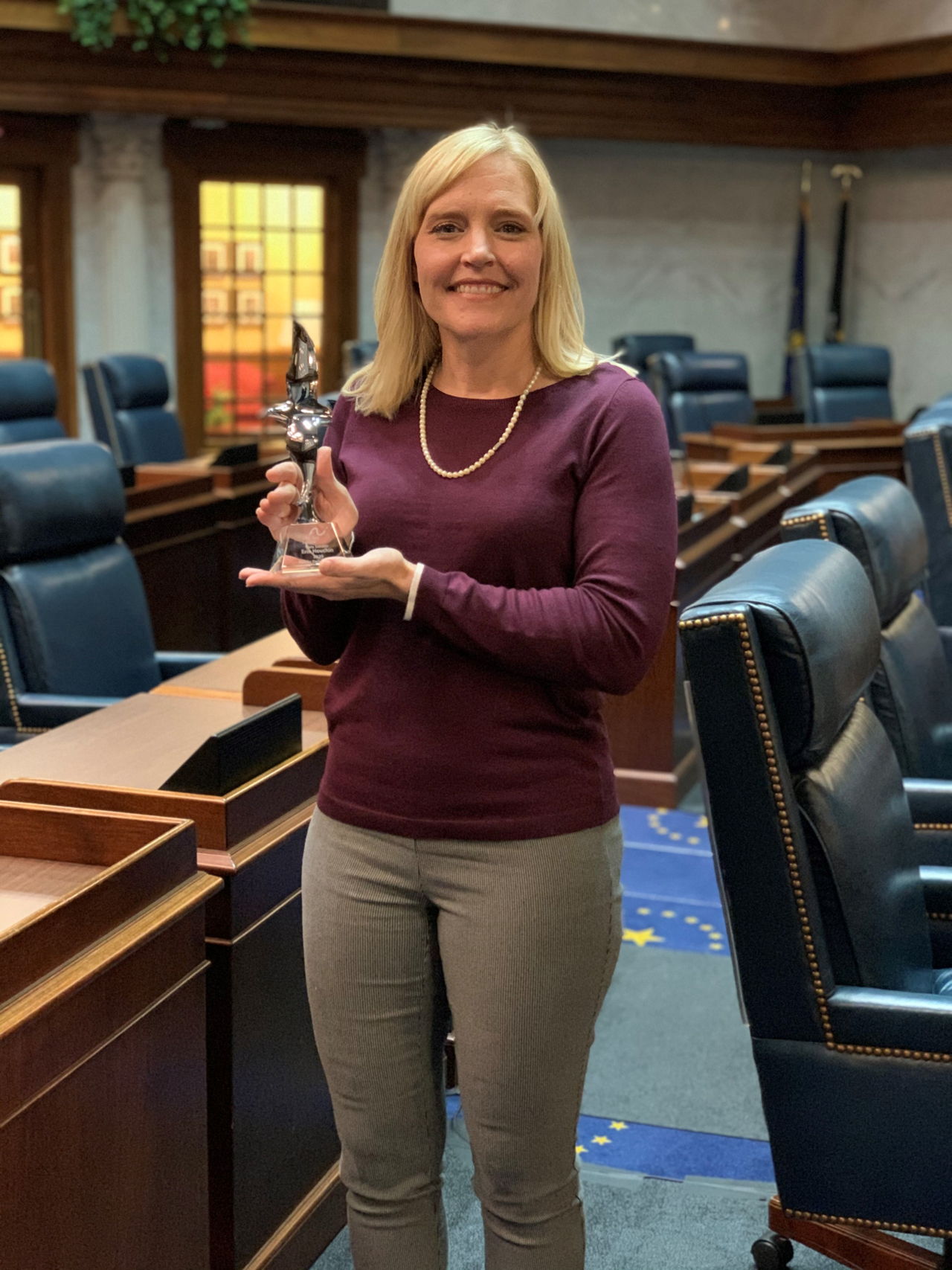 Houchin named Legislator of the Year by The Arc of Indiana