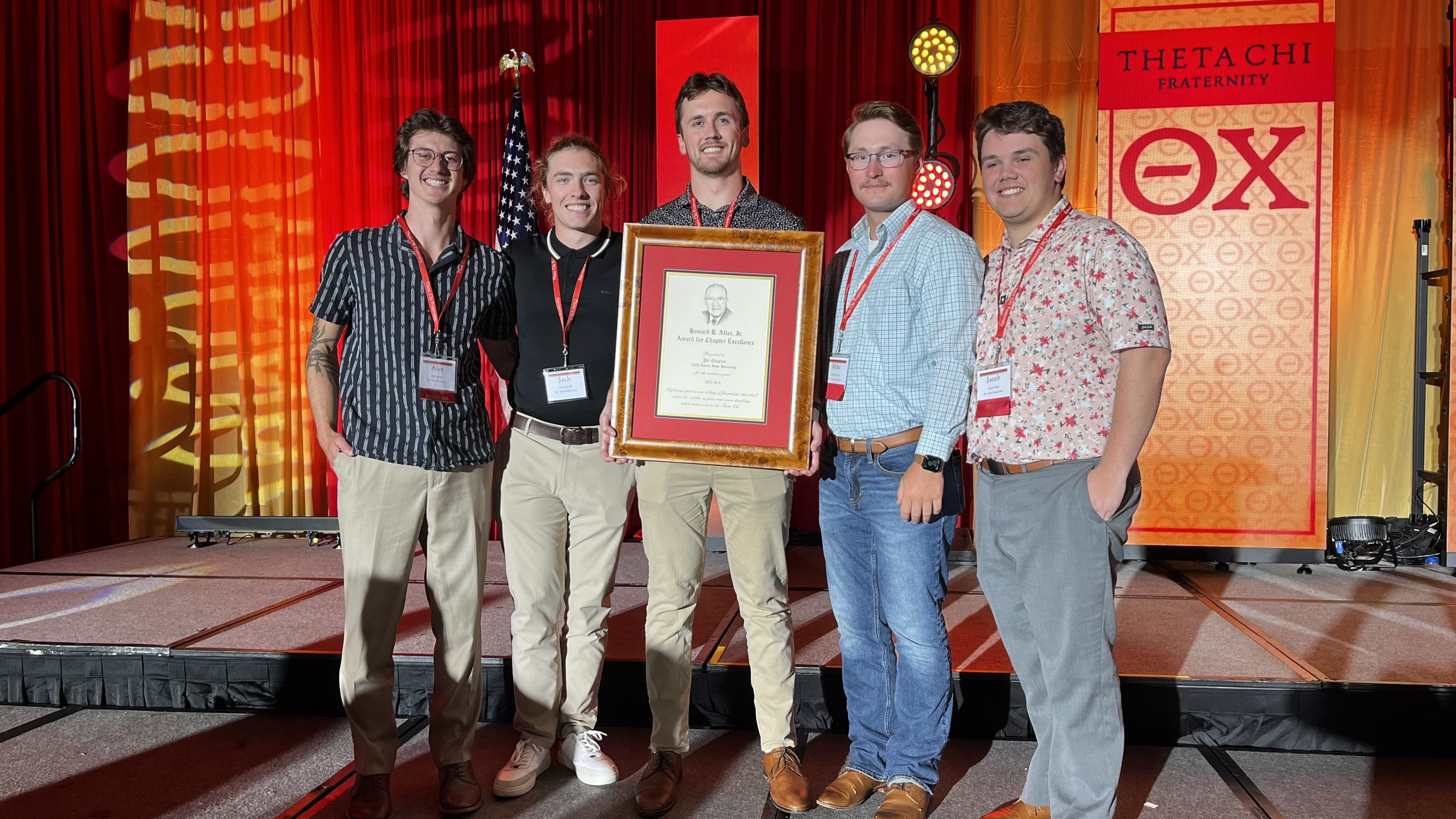 Theta Chi Fraternity Announces 2023/2024 Alter Award Recipients