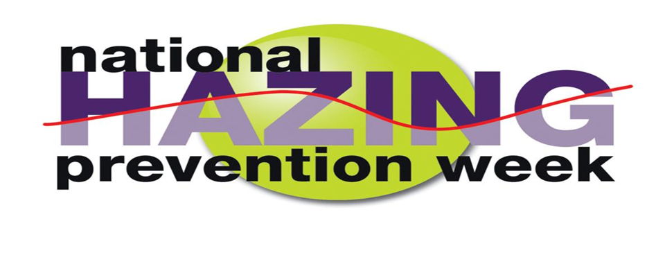 Day 1 National Hazing Prevention Week - September 21, 2015