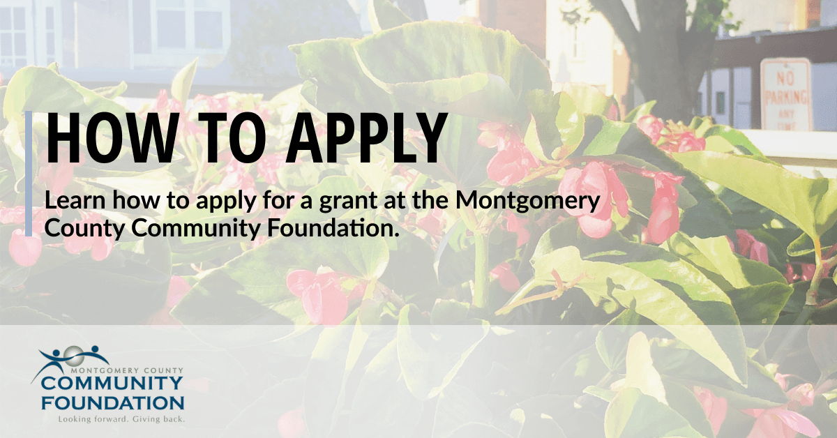 Grant Application Process | Montgomery County Community Foundation