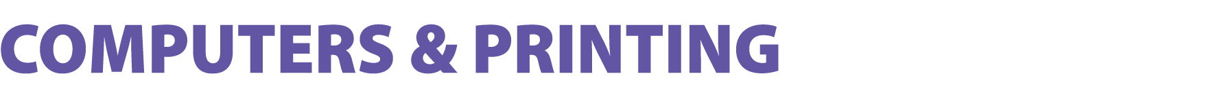 Computers & Printing