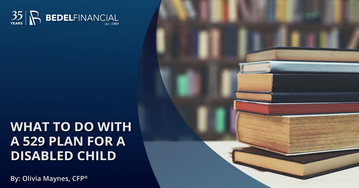 What To Do With a 529 Plan for a Disabled Child