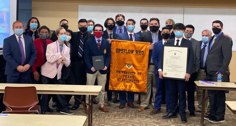 Epsilon Rho Chapter Installed at University of Texas at Arlington