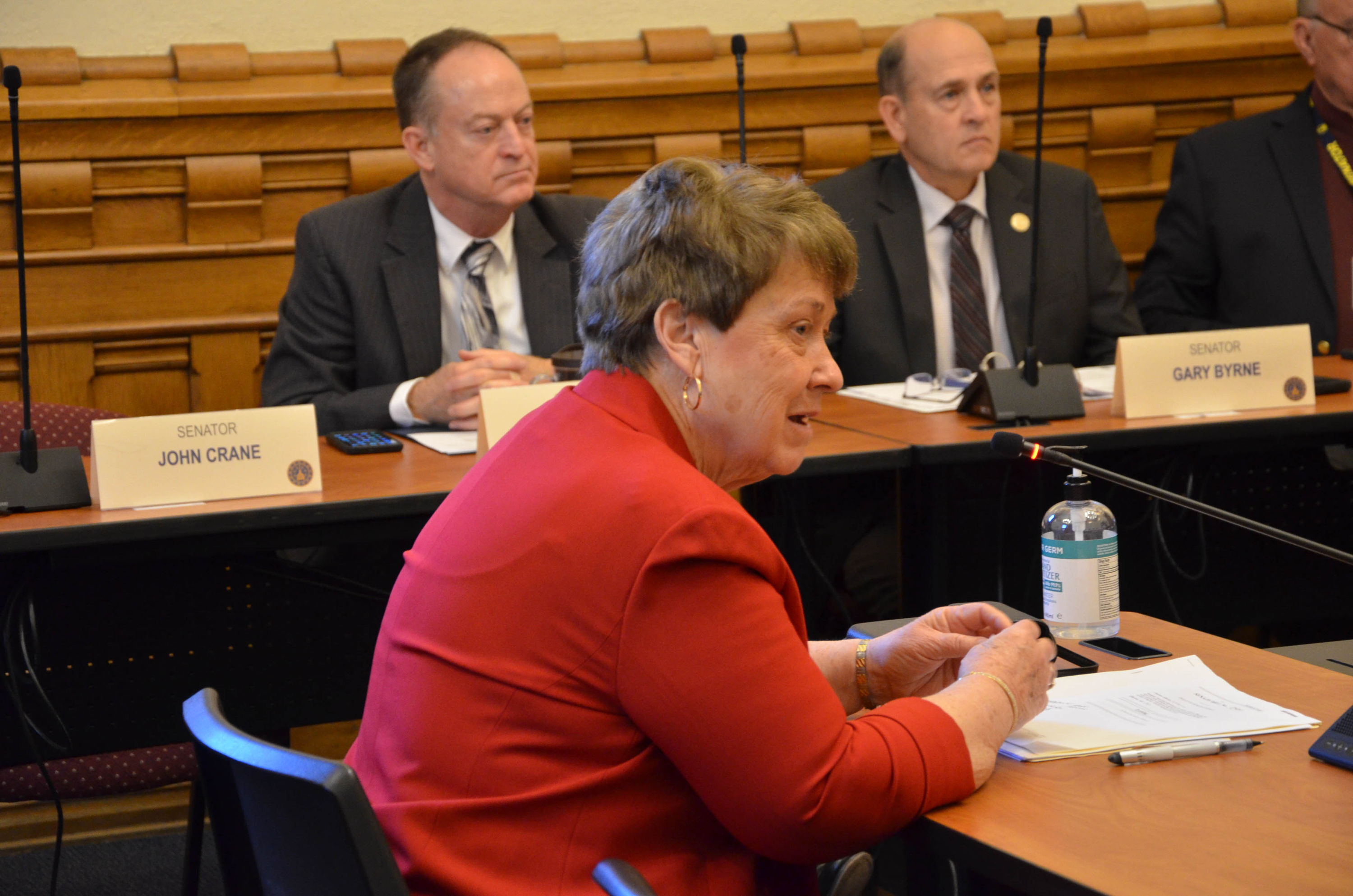 Leising presents her first bill of the 2023 legislative session