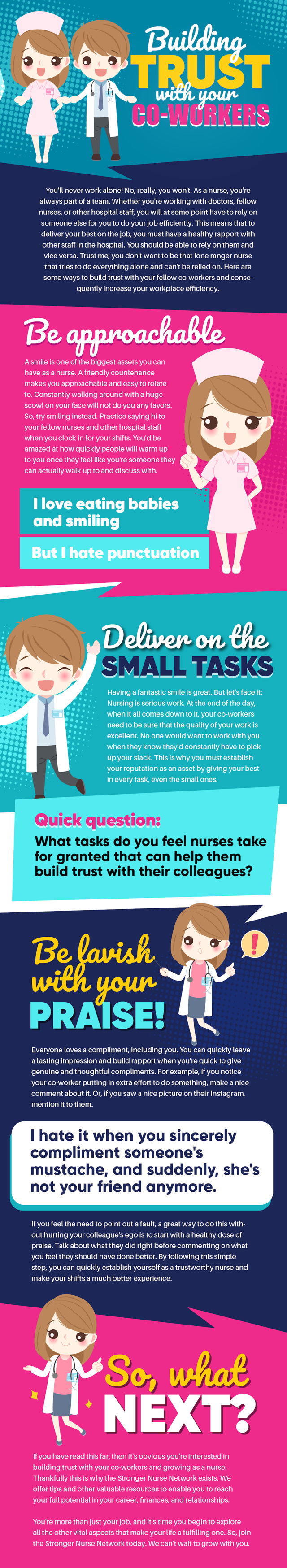 How to build trust with your coworkers