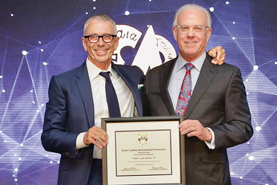 Chad Leat Receives Award of Merit